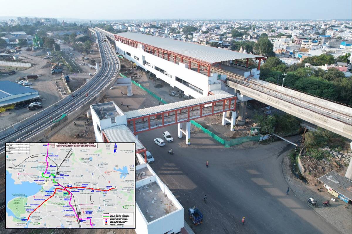 MP Metro: 13 रूटों पर बनने जा रही ब्लू लाइन, 10 साल तक लगेगा ट्रैफिक ...