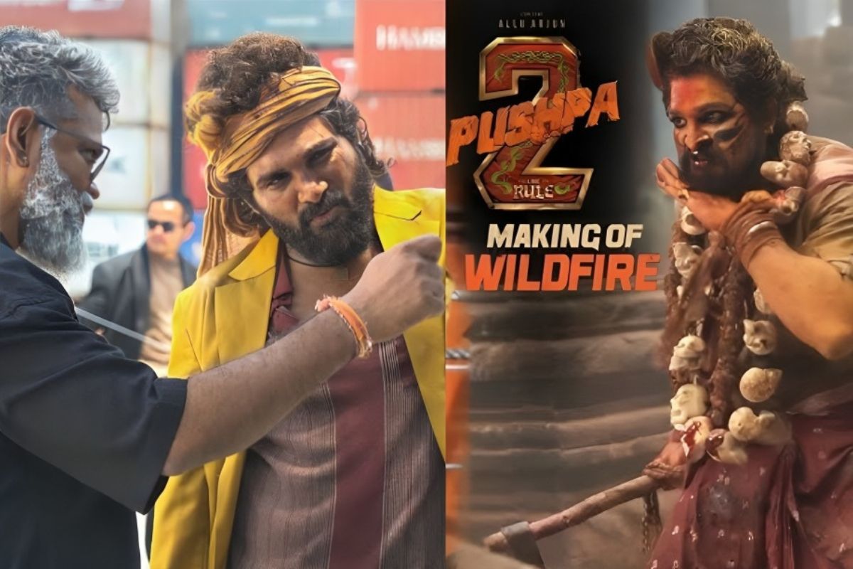 रिलीज से पहले मेकर्स ने शेयर किया Pushpa 2: The Rule का BTS वीडियो ...
