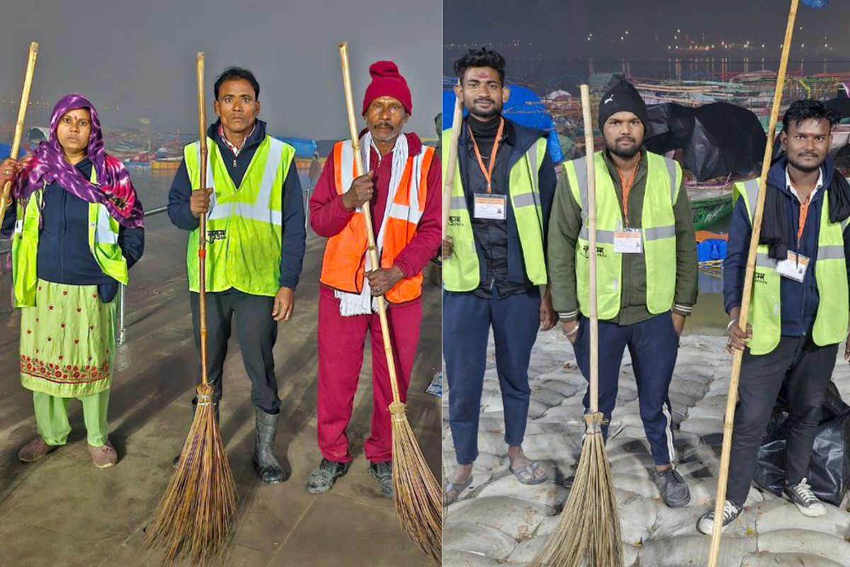 Mahakumbh 2025 Ground Report: पिता-बेटी और दामाद संभाल रहे VIP घाट पर ...