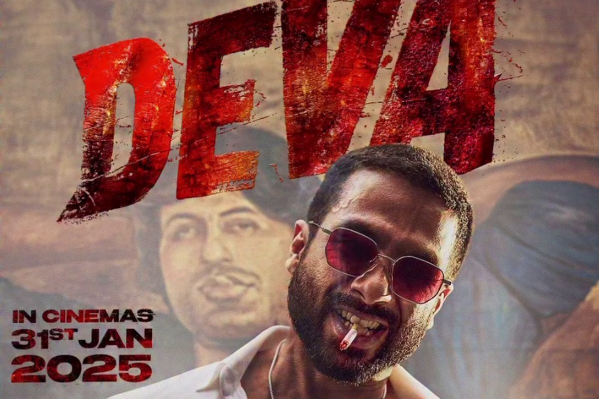 Deva First Poster: ‘देवा’ का फर्स्ट पोस्टर रिलीज, शाहिद कपूर का दमदार ...