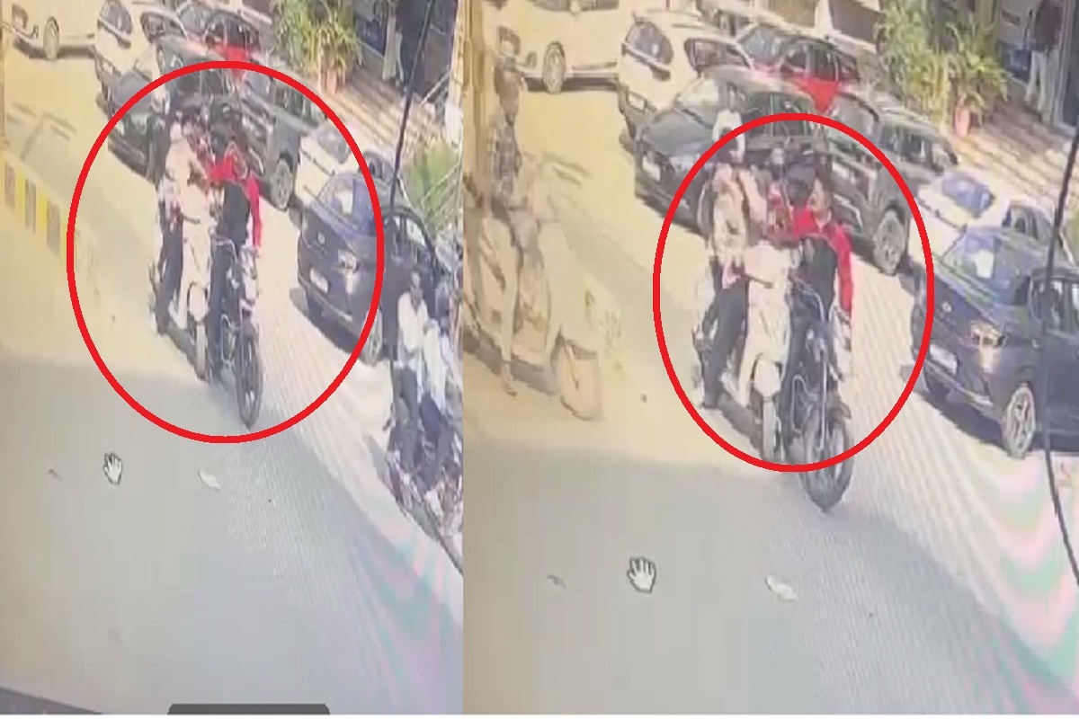 CG News: ट्रैफिक सिपाही ने युवती को जड़ा जोरदार 2 थप्पड़, वायरल हुआ Video, देखें | Patrika News