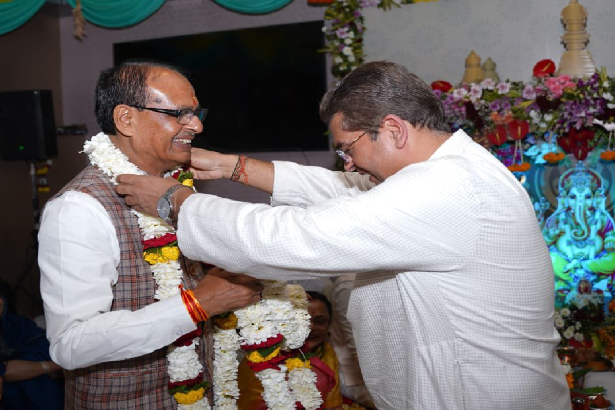 शिवराज सिंह के घर शुरू हुई शादी की रस्में, लगुन पढ़ने की तस्वीरें आई सामने | Shivraj Singh ...