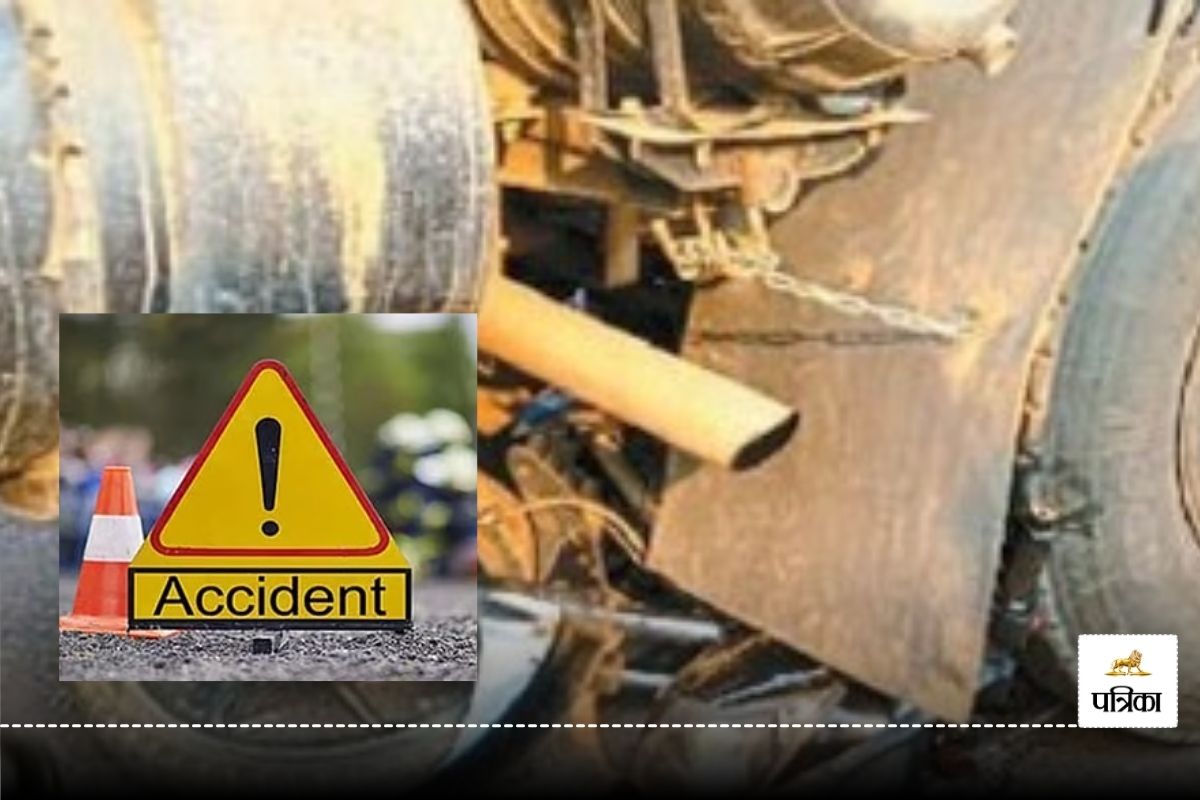 CG Accident: तेज रफ्तार हाइवा ने बाइक चालक को मारी टक्कर, युवक की हालत गंभीर | CG Accident ...