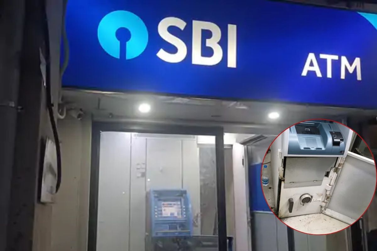 Rajasthan: कार से आए नकाबपोश, ATM को कटर से काटा और 10 मिनट में उड़ा ले ...