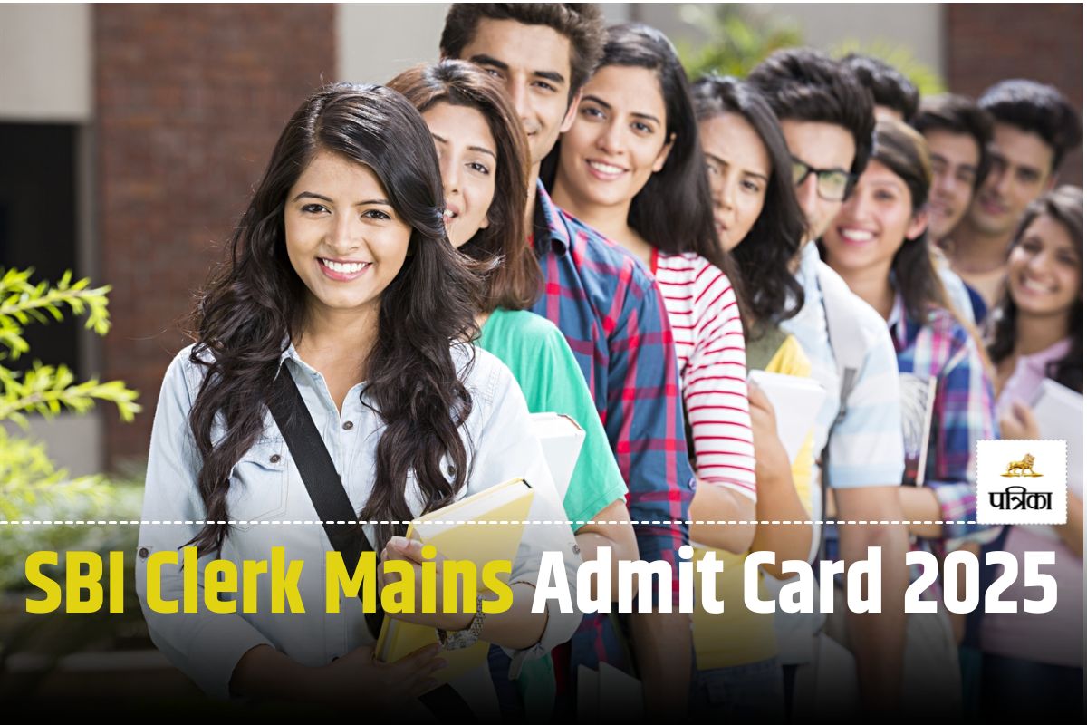 SBI Clerk Mains Admit Card 2025: एसबीआई क्लर्क मेन एग्जाम एडमिट कार्ड ...