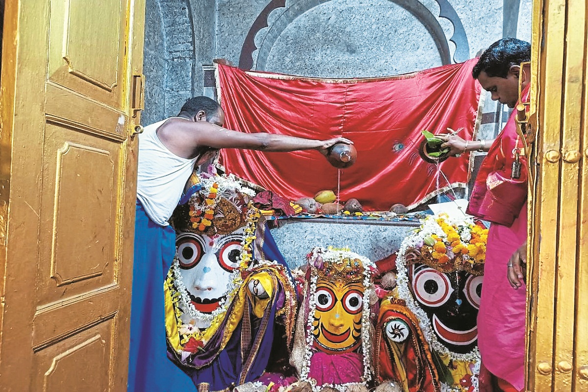 गोंचा महापर्व का आगाज़, देवस्नान पूर्णिमा पर शुरू हुआ अनसर काल | Bastar ...