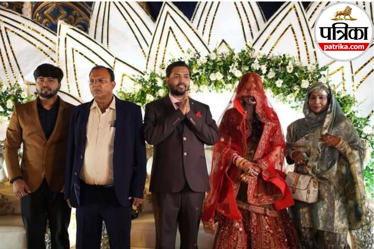 Khan Sir Wife: कौन हैं मिसेज खान? लाल लहंगे और घूंघट में दिखीं पहली बार ...