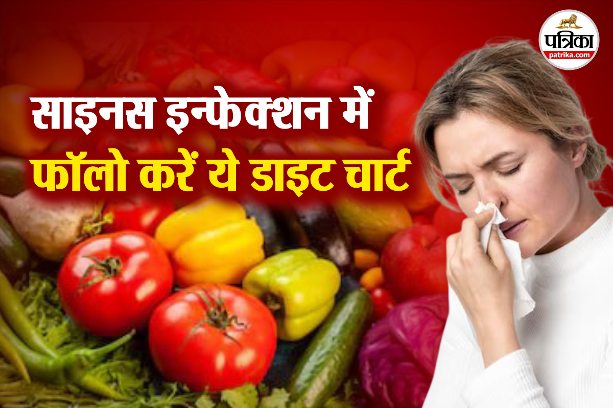 Diet Chart For Sinus Infection: साइनस की समस्या में क्या खाएं और किन ...
