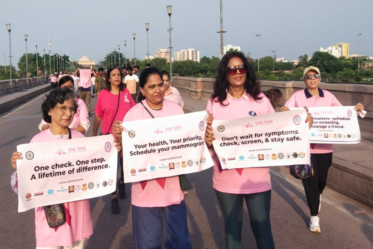 Pink Walkathon: लखनऊ में पिंक वॉकाथन से गूंजा संदेश – समय पर जांच से ...