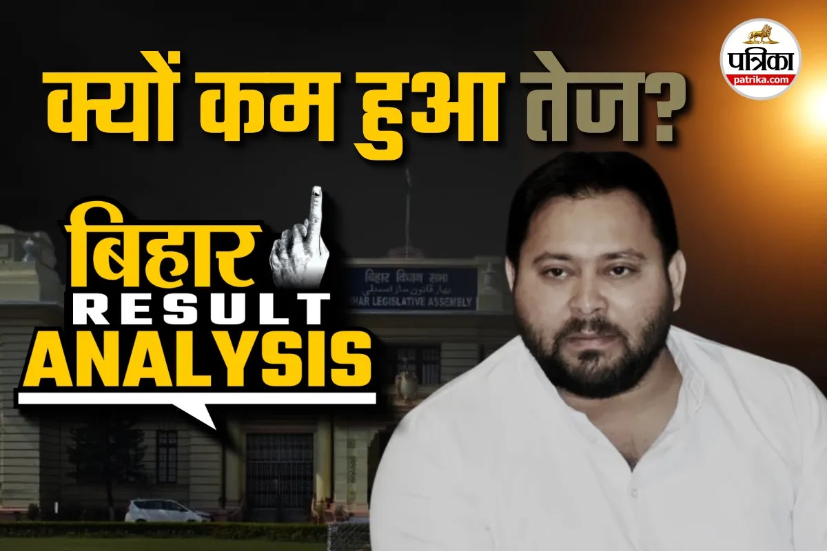 Bihar Result Analysis: नीतीश के झांसे में फंस कर ‘बर्बाद’ हुए तेजस्वी ...