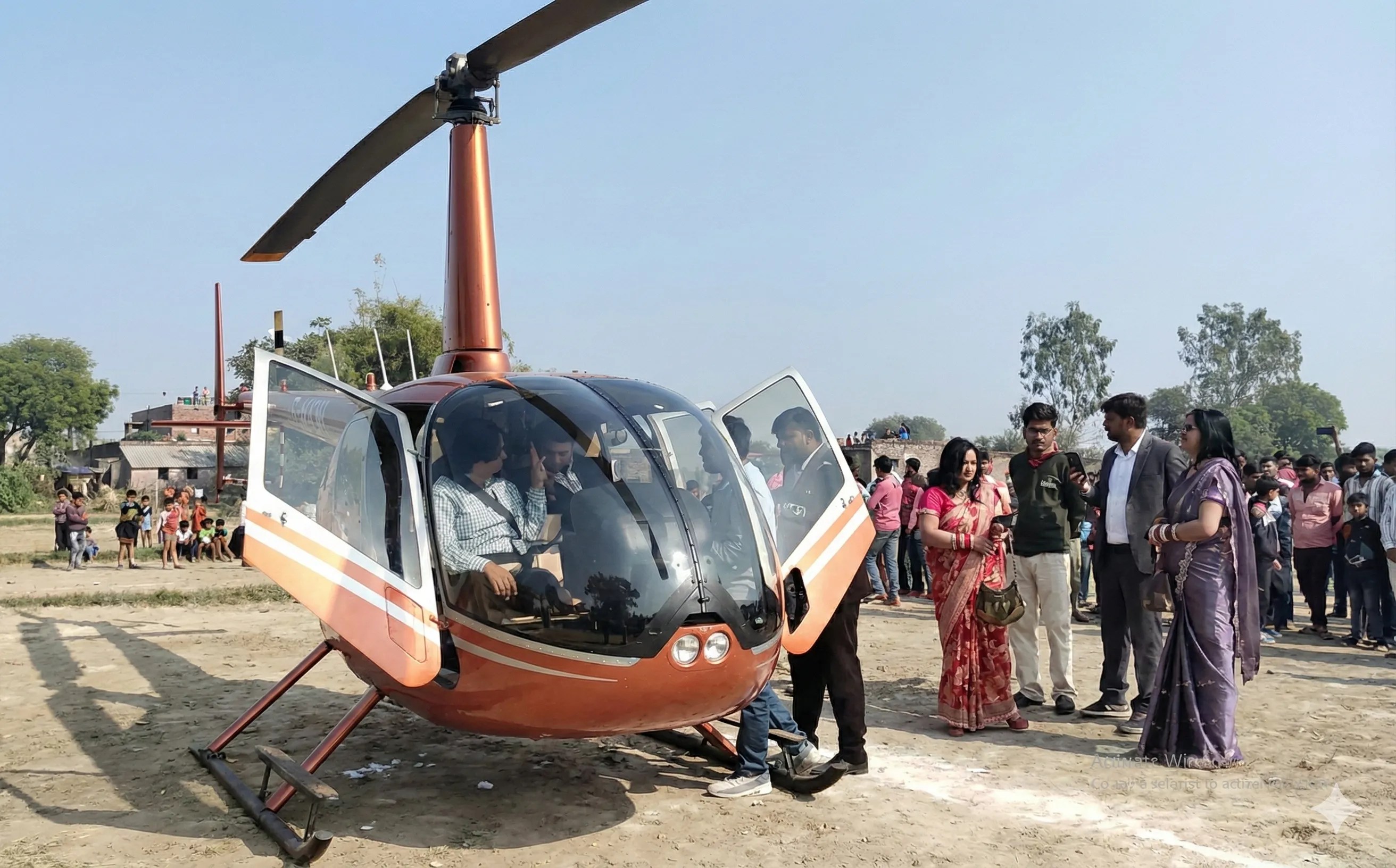 किसान की बेटी को हेलीकॉप्टर से विदा कराने पहुंचा CEO दूल्हा… फिल्मी ...