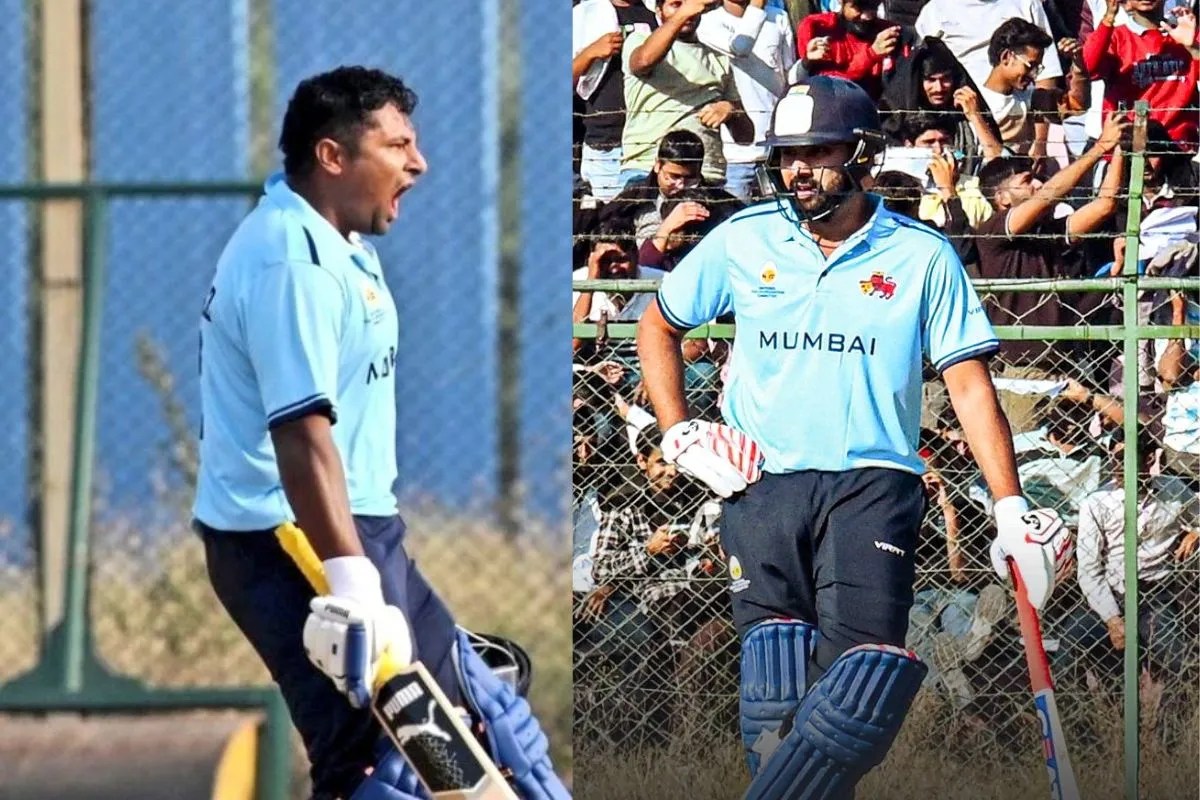 VHT 2025-26: सरफराज खान ने मार-मारकर बनाया गेंदबाजों का भर्ता, तोड़ ...