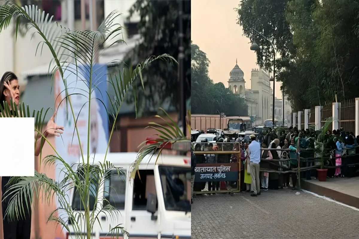 PM Modi दौरे में ट्रैफिक जाम से परेशान किन्नर का बड़ा इमामबाड़ा के पास ...