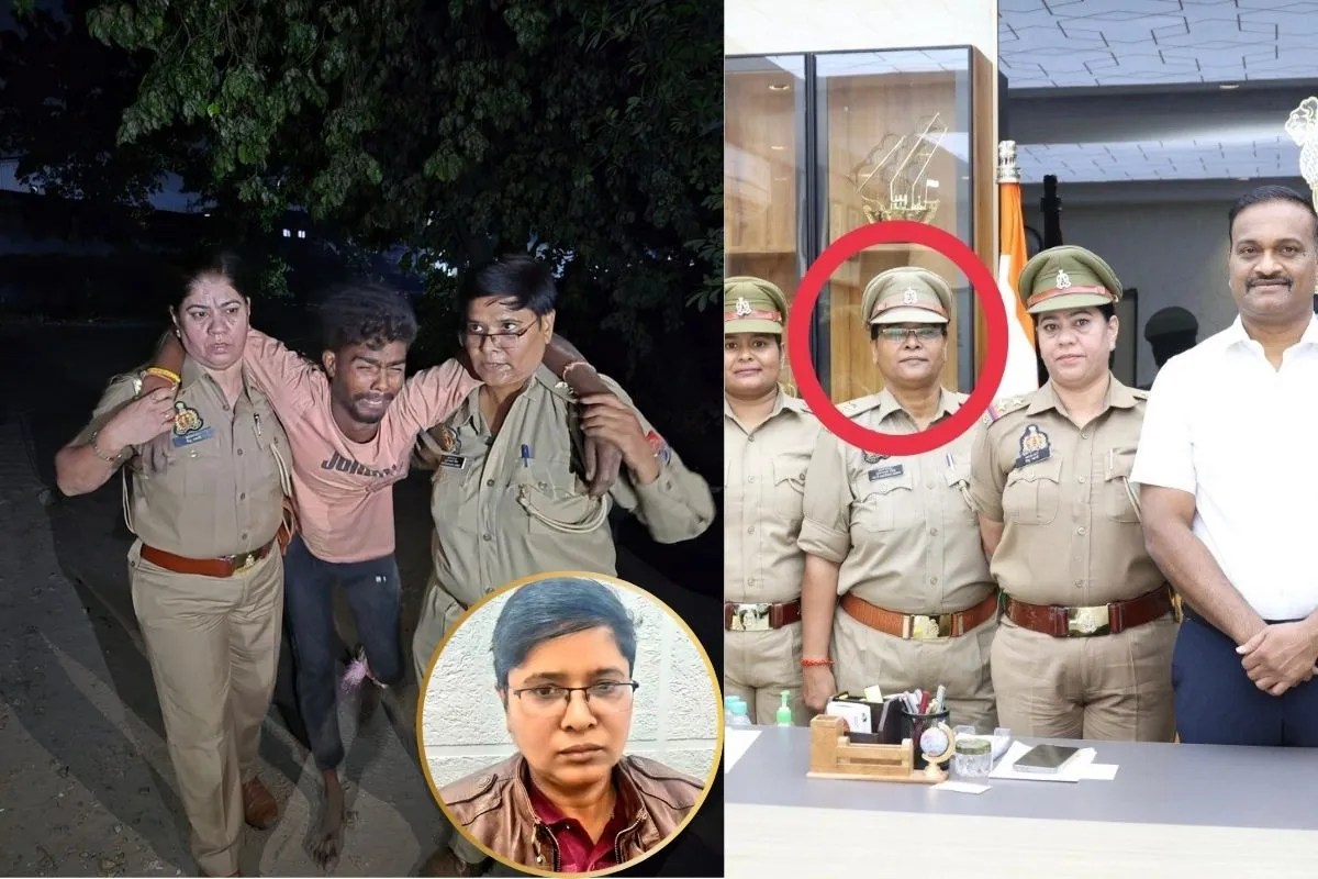 एनकाउंटर करने वाली महिला दरोगा घूस लेते गिरफ्तार, ACB की टीम ने धक्का ...