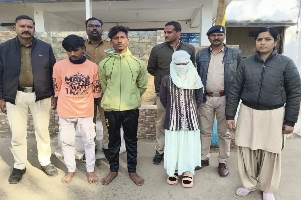 Murder case: युवक की चाकू घोंपकर की थी हत्या, युवती समेत तीनों आरोपी गिरफ्तार, पीछा करते पहुंचा ...